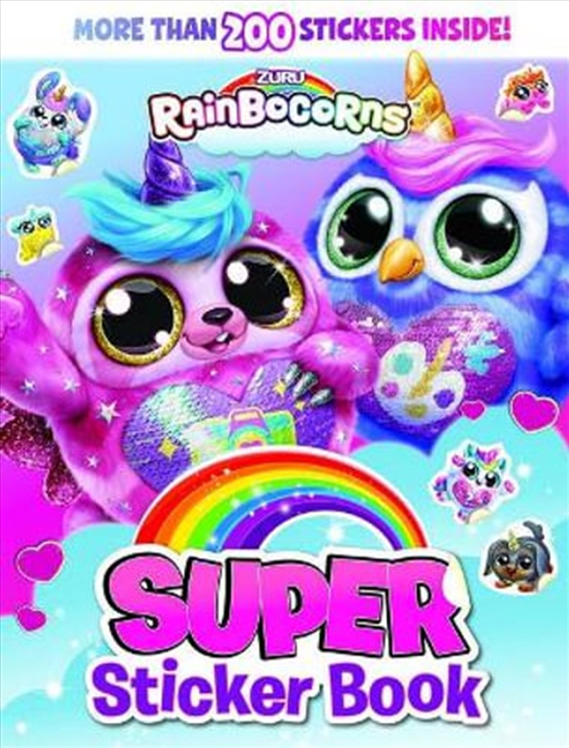 Buy Rainbocorns Super Sticker Book Online | Sanity