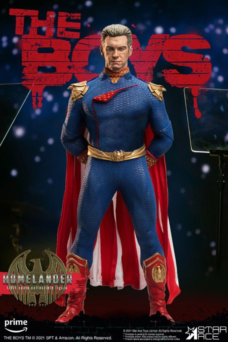 Buy The Boys - Homelander Deluxe 1:6 Scale 12" Action Figure ...