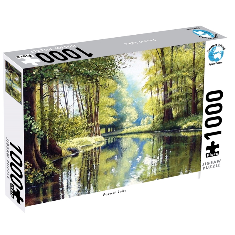 Buy Puzzlers World 1000 Piece Forest Lake, Puzzles | Sanity