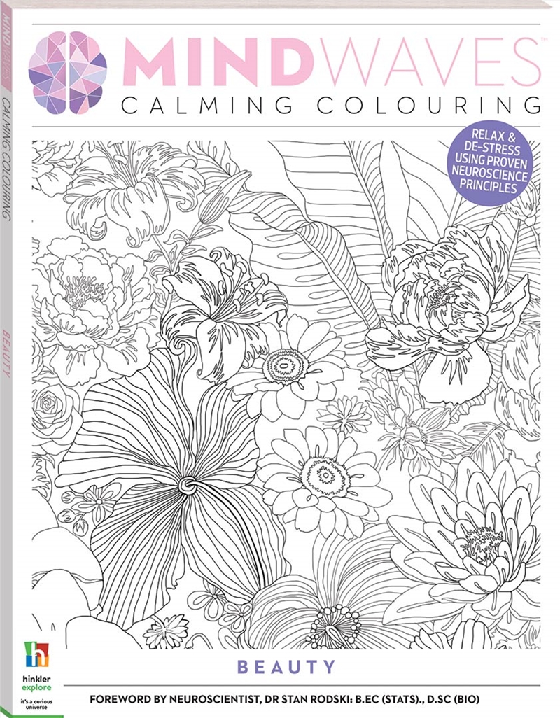 Buy Mindwaves Calming Colouring Beauty Online | Sanity