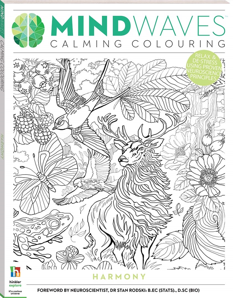 Buy Mindwaves Calming Colouring Harmony Online | Sanity