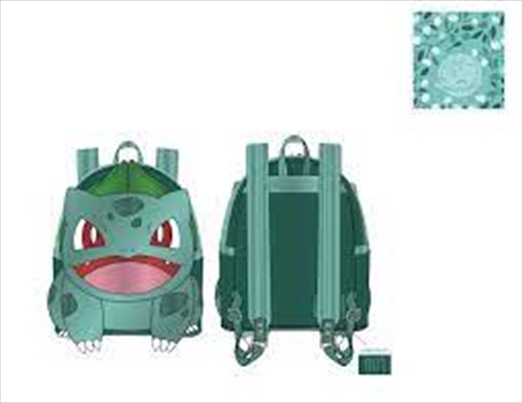 Buy Loungefly - Pokemon - Bulbasaur Metallic Mini Backpack, Apparel ...