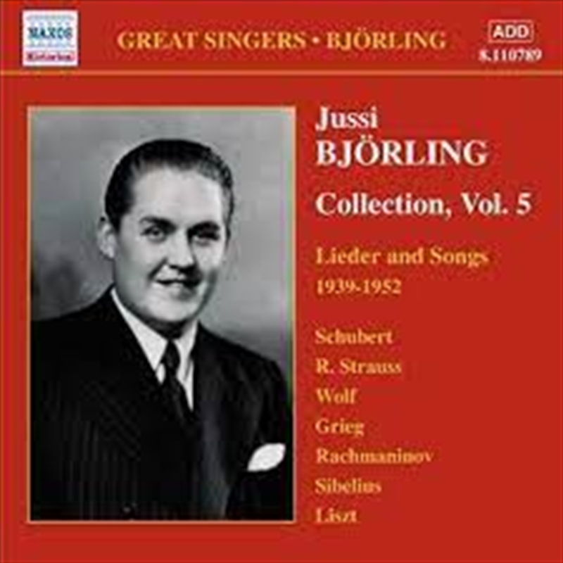 Buy Jussi Bjorling Collection Vol 5 Online | Sanity