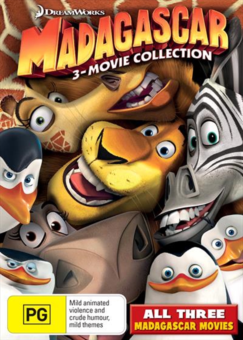 Buy Madagascar - The Complete Collection Triple Pack on DVD | Sanity