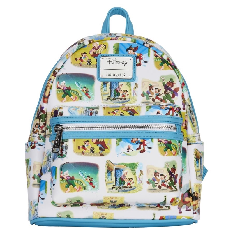 Buy Loungefly - Pinocchio - Paintings US Exclusive Mini Backpack Online ...