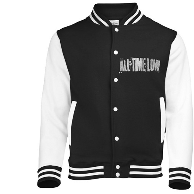 Buy All Time Low Jacket - Sea Sick Baseball Style Varsity Jacket Unisex ...