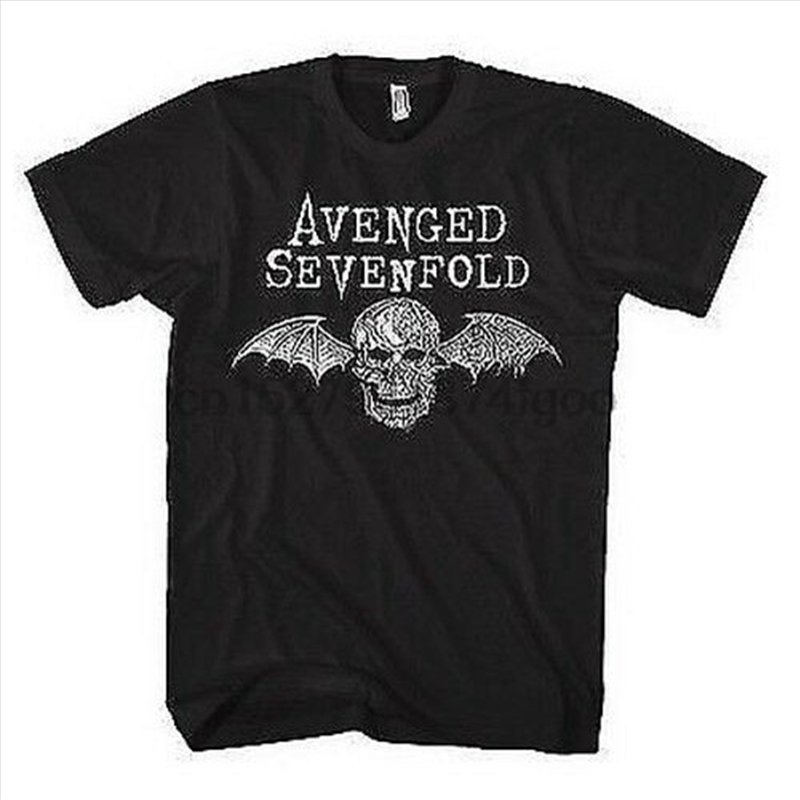 Buy Avenged Sevenfold Tshirt - Death Bat Logo Unisex Size Xx-Large ...