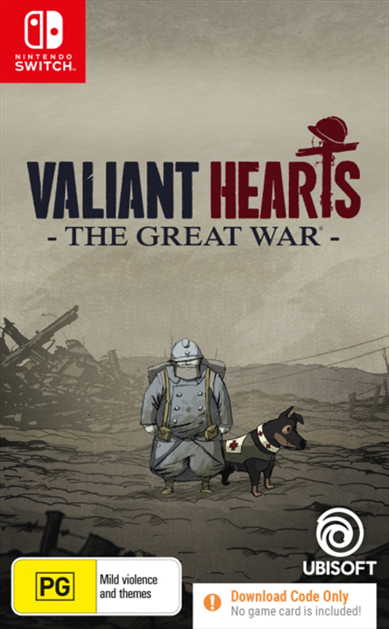 Buy Valiant Hearts The Great War Remaster (Code in Box), Nintendo ...