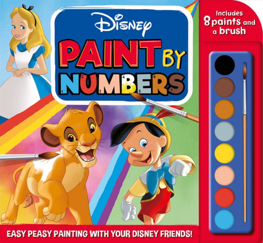 Activity Book: Disney - Disney: Paint by Numbers - 9781761126437 | Sanity