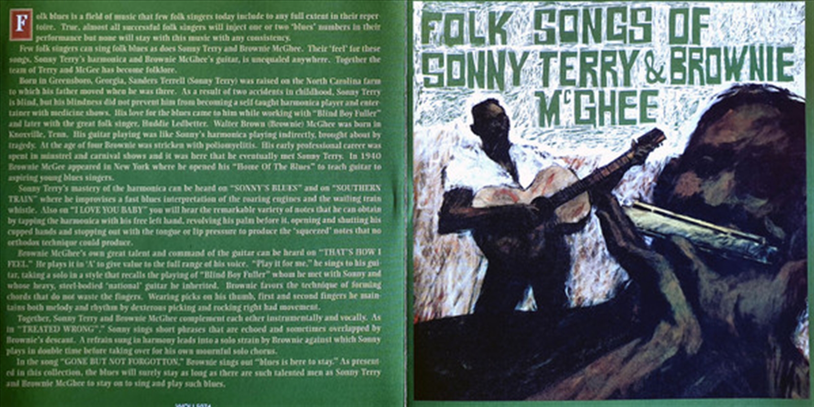 Buy Folk Songs Of Sonny Terry & Brownie Mcghee Online | Sanity