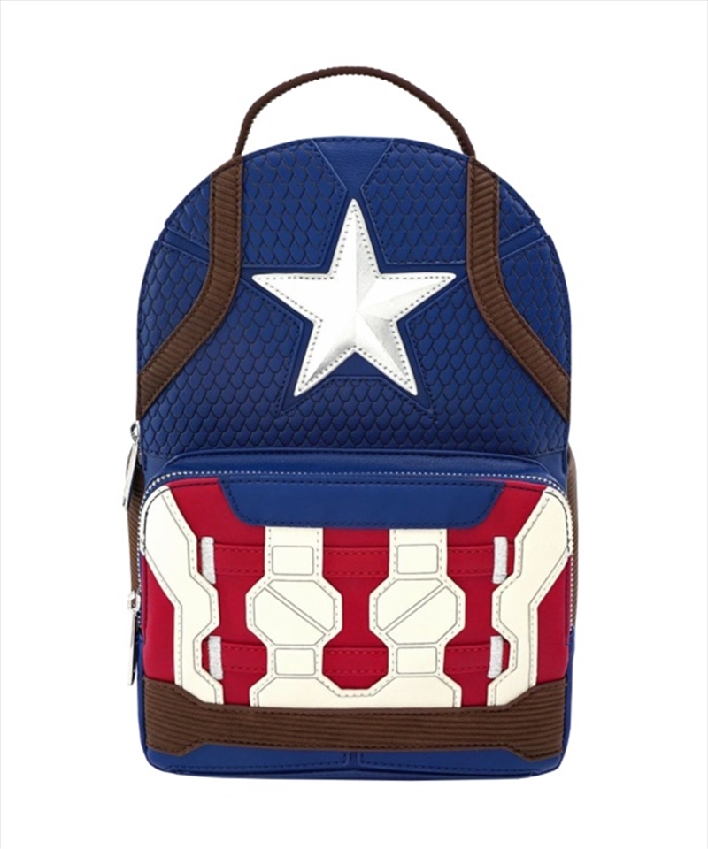 Buy Loungefly Captain America Mini Backpack Online
