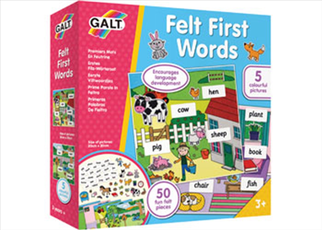 Buy Felt First Words Educational Toy | Sanity