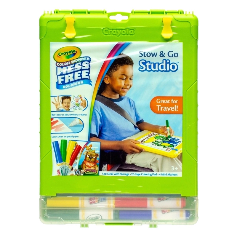 Buy Crayola: Colour Wonder - Stow & Go Travel Kit Online | Sanity