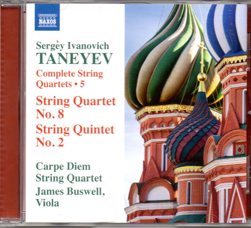 Buy Taneyev: Complete String Quartets Vol 5 Online | Sanity