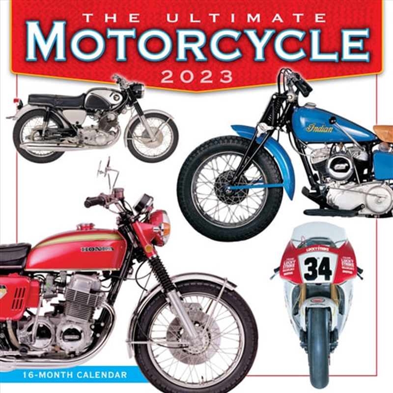 Buy Ultimate Motorcycle Square Calendar 2023 Online | Sanity