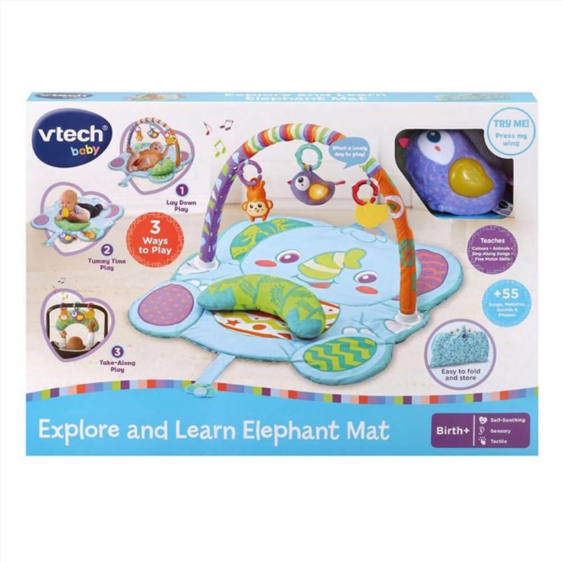 Buy Explore And Learn Elephant Mat Online | Sanity