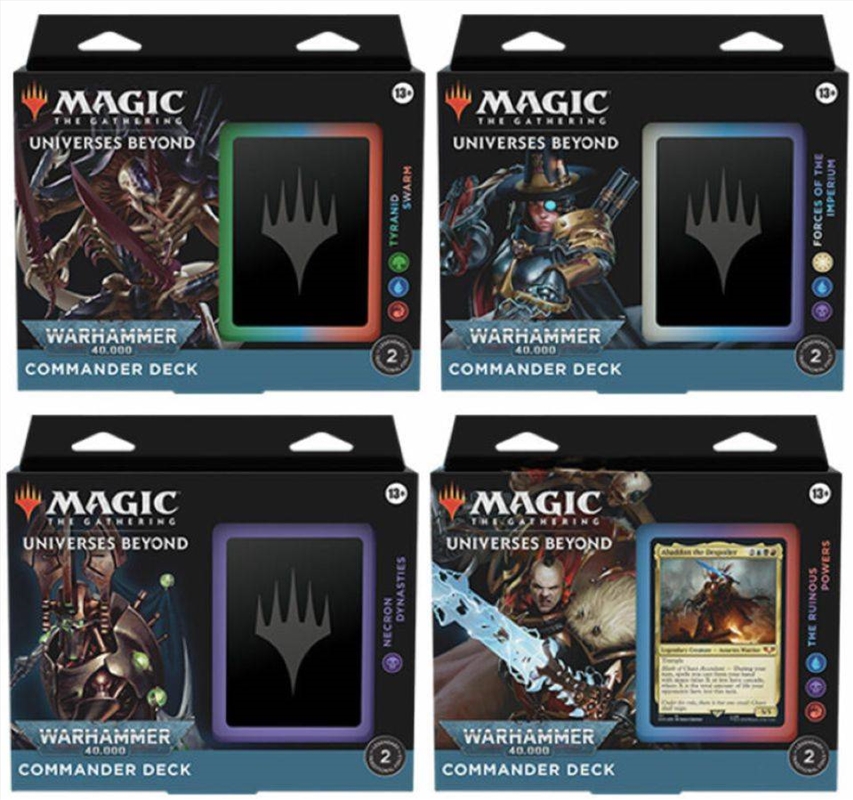 Buy Magic the Gathering - Warhammer 40,000 Commander Decks (Regular ...