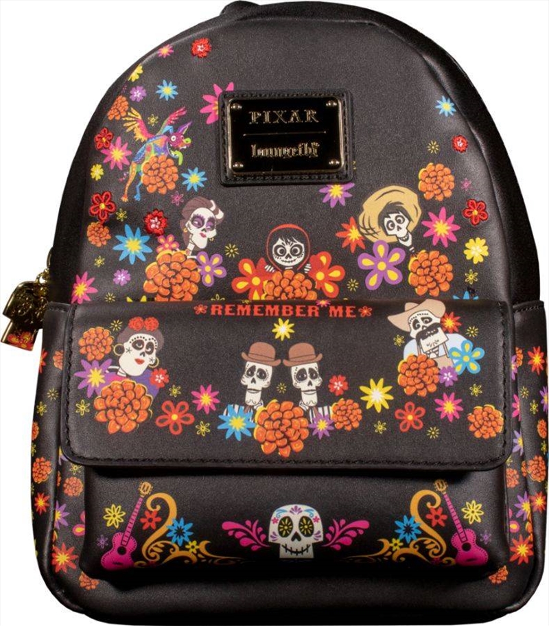 Loungefly Coco - Floral US Exclusive Mini Backpack | Sanity