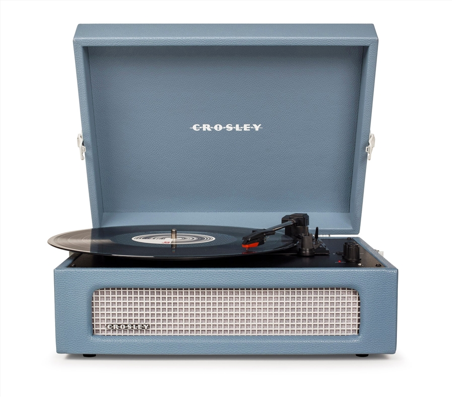 Buy Crosley Voyager Washed Blue - Bluetooth Portable Turntable Online ...