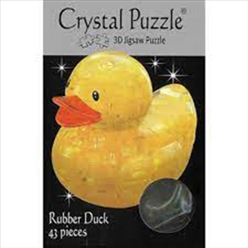 Buy Rubber Duckie 3D Crystal Puzzle Online | Sanity