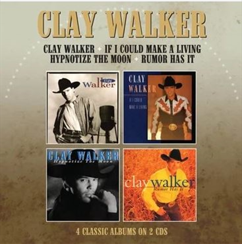 Buy Clay Walker 4 Album Boxset CD | Sanity Online