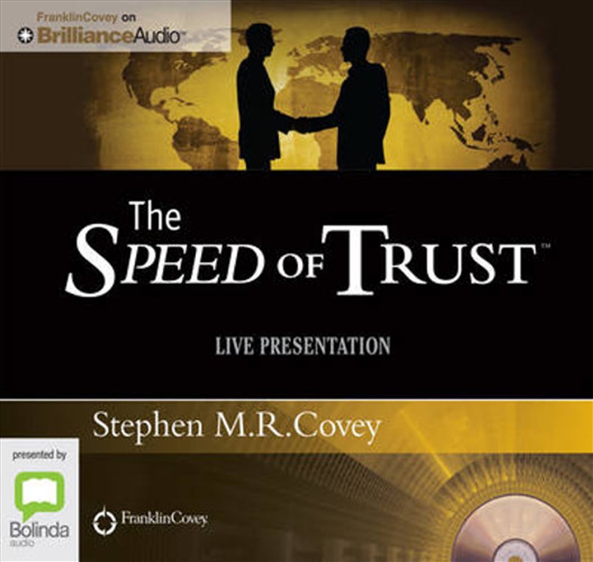 Buy The Speed of Trust (Live Presentation) Online | Sanity