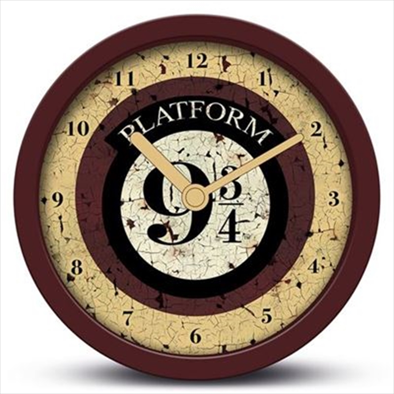 Harry Potter Platform 9 3/4 Desk Clock | Sanity