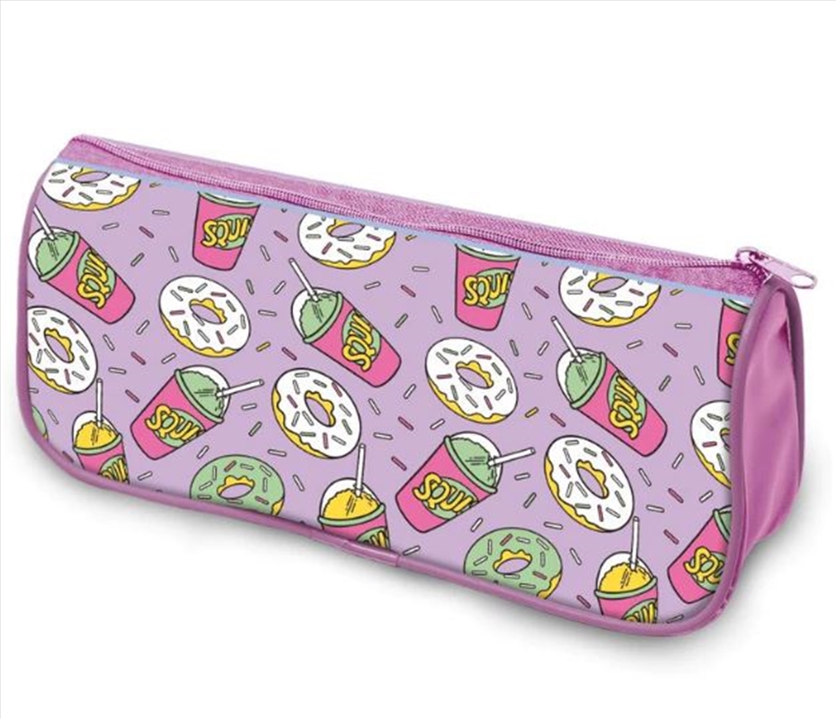 Buy Simpsons Donuts And Squishy Pencil Case Online | Sanity