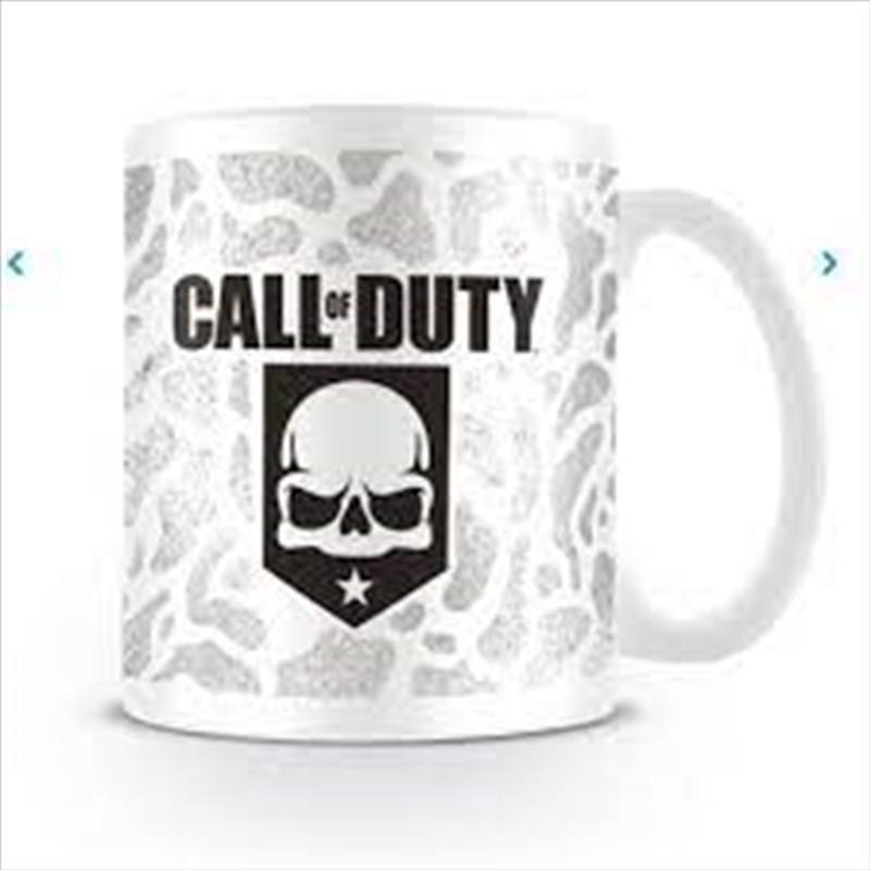 Buy Call Of Duty Logo Coloured Mug Online | Sanity