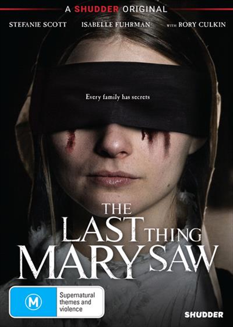 Buy Last Thing Mary Saw on DVD | Sanity