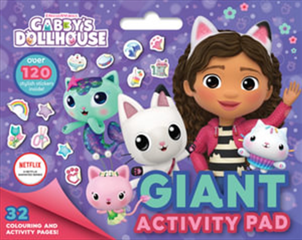 Buy Gabbys Dollhouse: Giant Activity Pad Online | Sanity