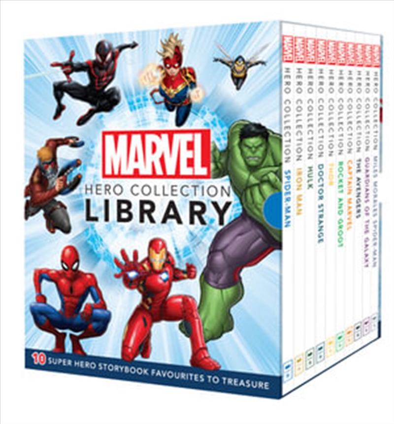 Scholastic - Marvel Hero Collection 10-Book Library - 9781761206443 ...