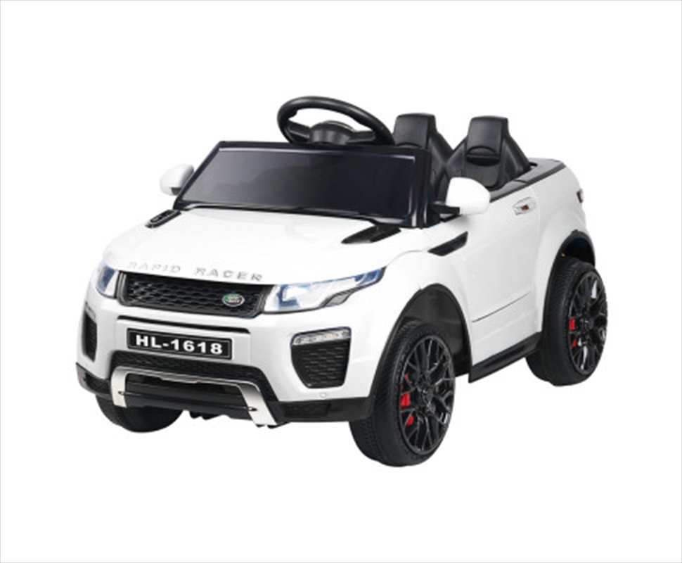 Buy Rigo Ride On Car Toy Kids Electric Cars 12V Battery SUV White ...