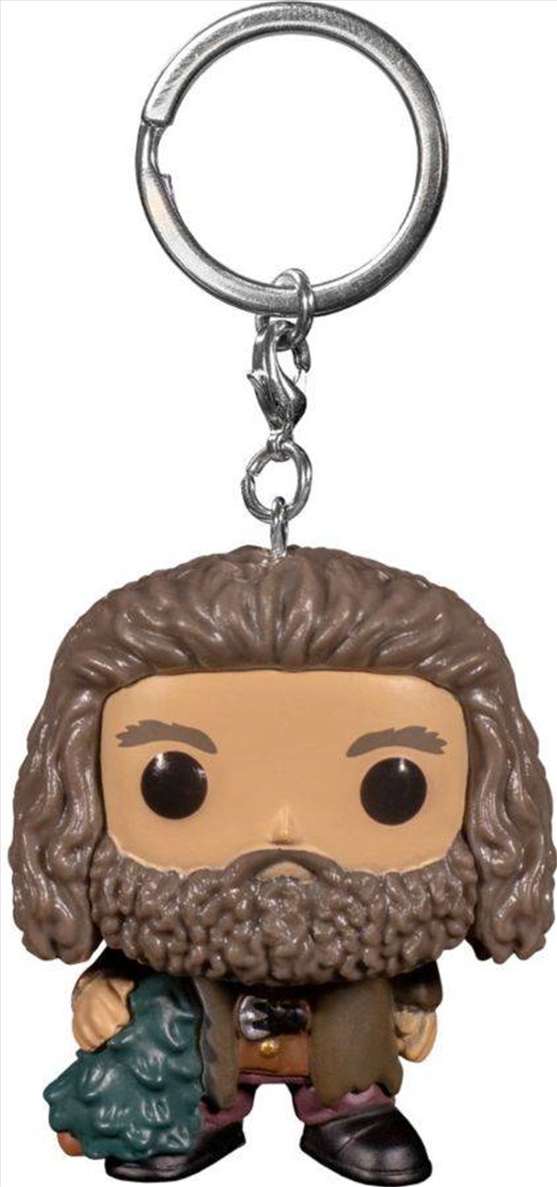 Harry Potter - Hagrid Holiday US Exclusive Pop! Keychain [RS] | Sanity