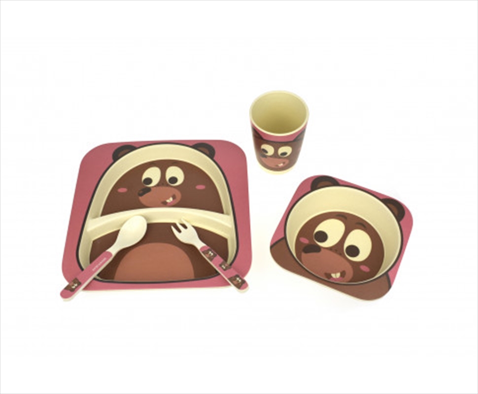 Buy Bear 5pc Dinnerware Set Online | Sanity