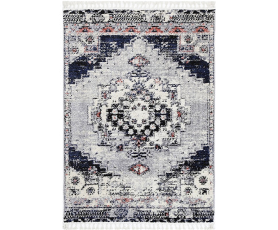 Buy Blue Grey Oriental Rug 240x330cm Online | Sanity