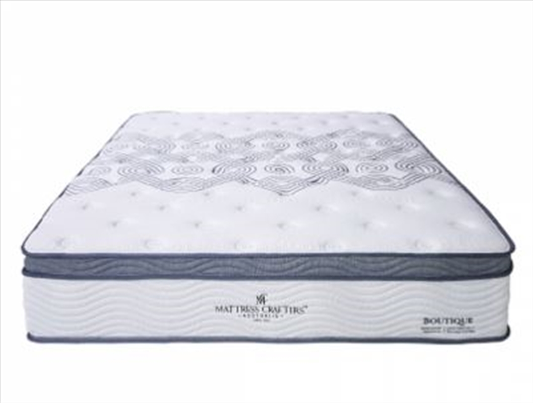 Buy Boutique Mattress 7 zone Pocket Spring Memory Foam - Queen Online ...