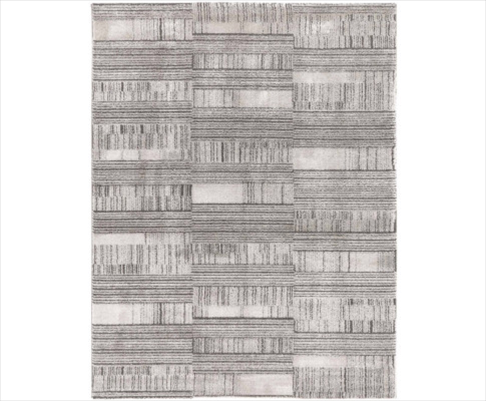 Buy Grey Brick Rug 160x230cm Online | Sanity