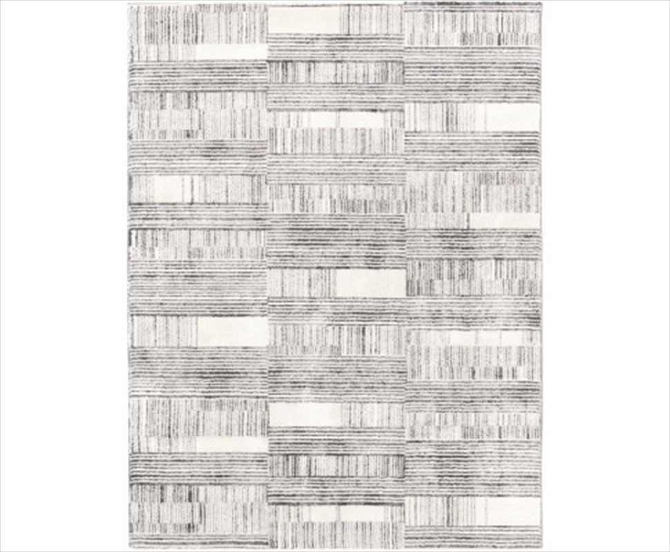Buy Light Grey Brick Rug 160x230cm Online | Sanity
