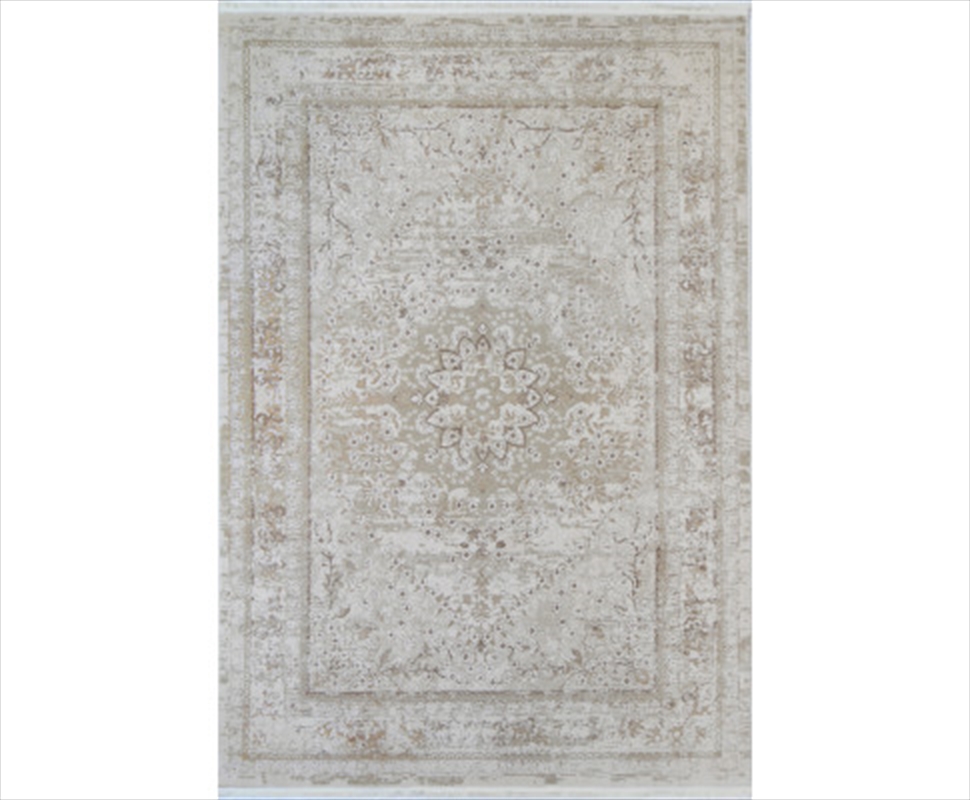 Buy Medalion Beige Rug 200x290cm Online | Sanity