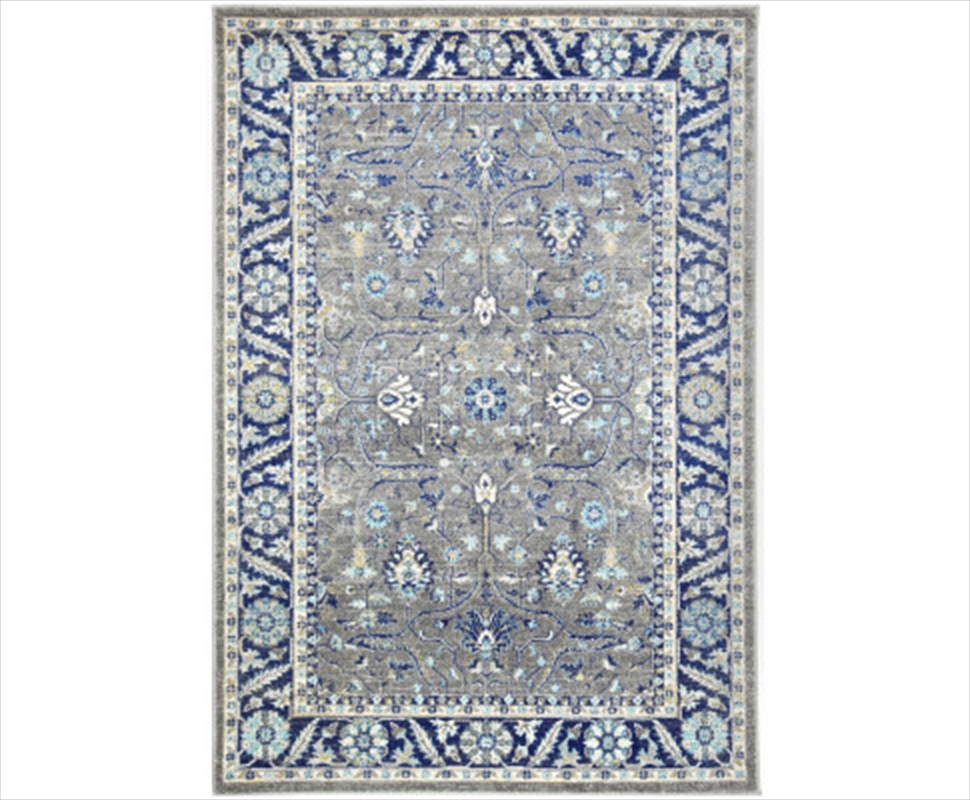 Buy Navy Blue Oriental Rug 200x290cm Online | Sanity