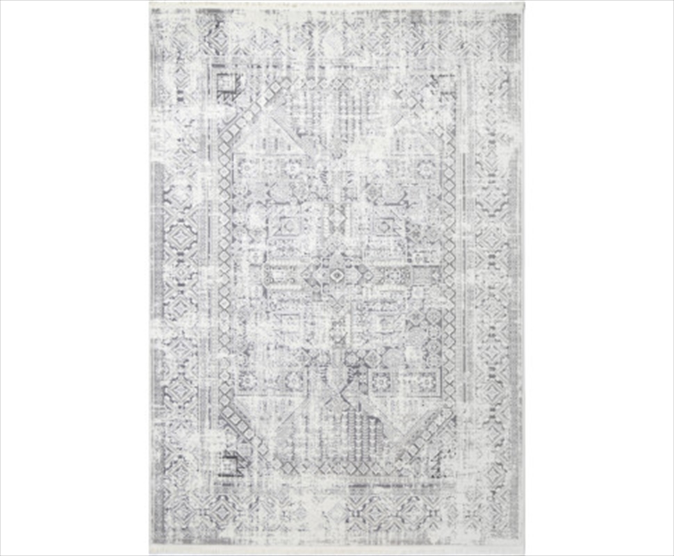Buy Panel Grey Rug 200x290cm Online | Sanity