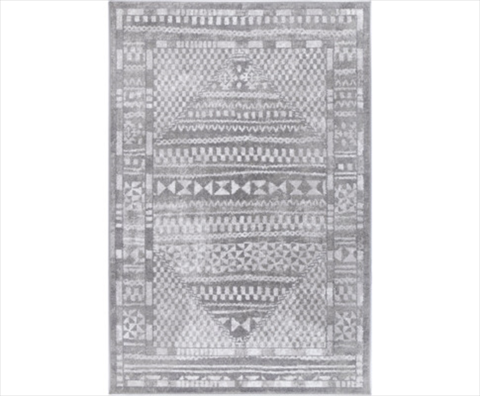 Buy Tribal Grey Rug 200x290cm Online | Sanity