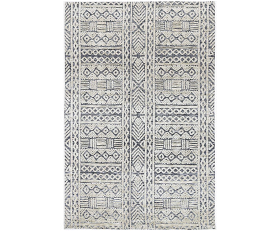 Buy Tribal Navy Rug 200x290cm Online | Sanity