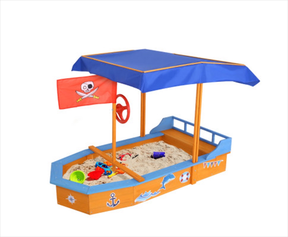 Buy Boat Shaped Canopy Sand Pit Online | Sanity