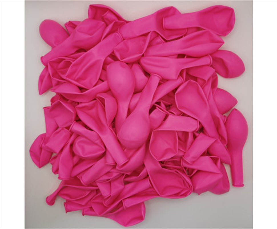 Buy 100pcs 5'' Latex - Matt Pink Online | Sanity