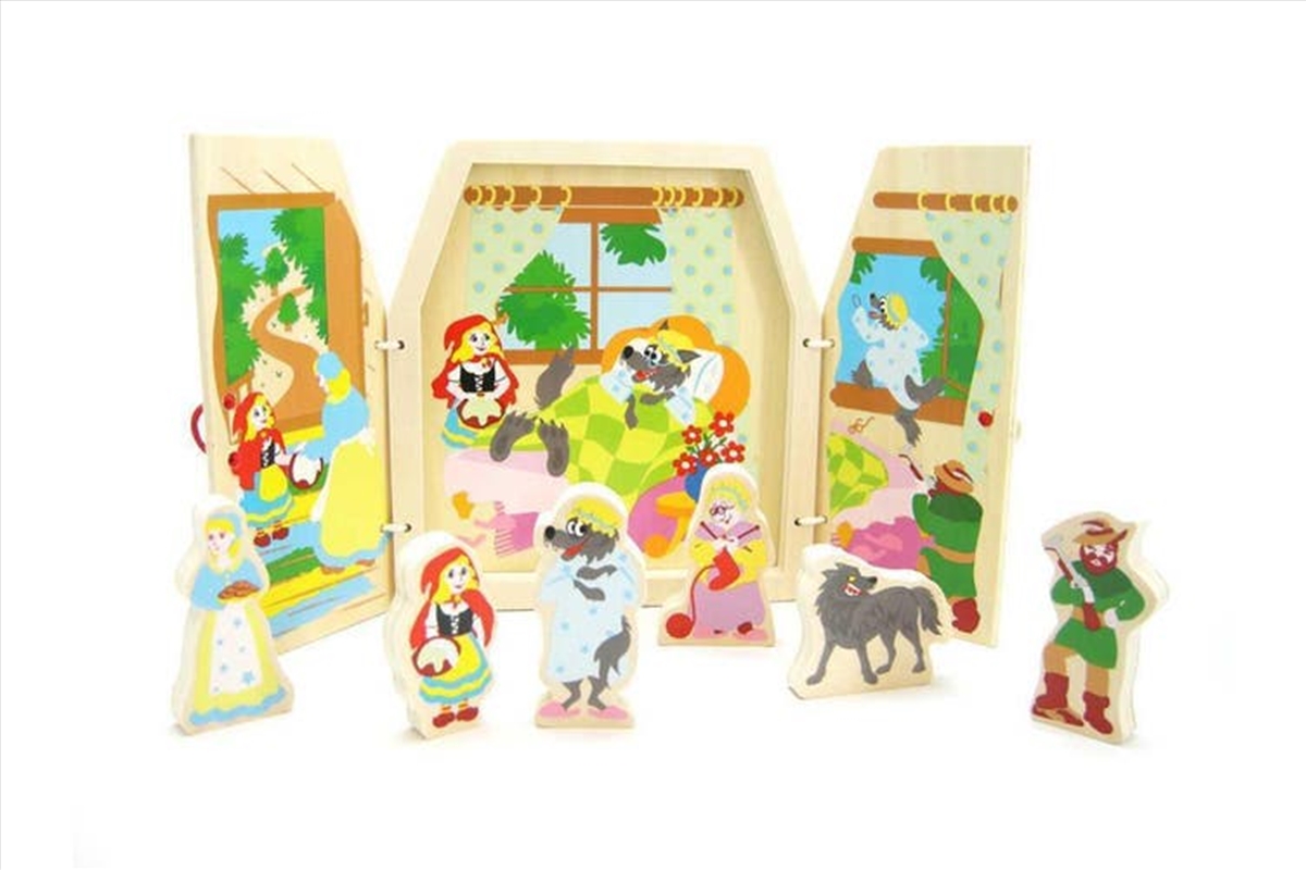 Buy Wooden Storytelling Book - Little Red Riding Hood Online | Sanity