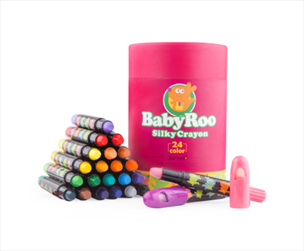 Buy 24 Silky Washable Crayons Online | Sanity