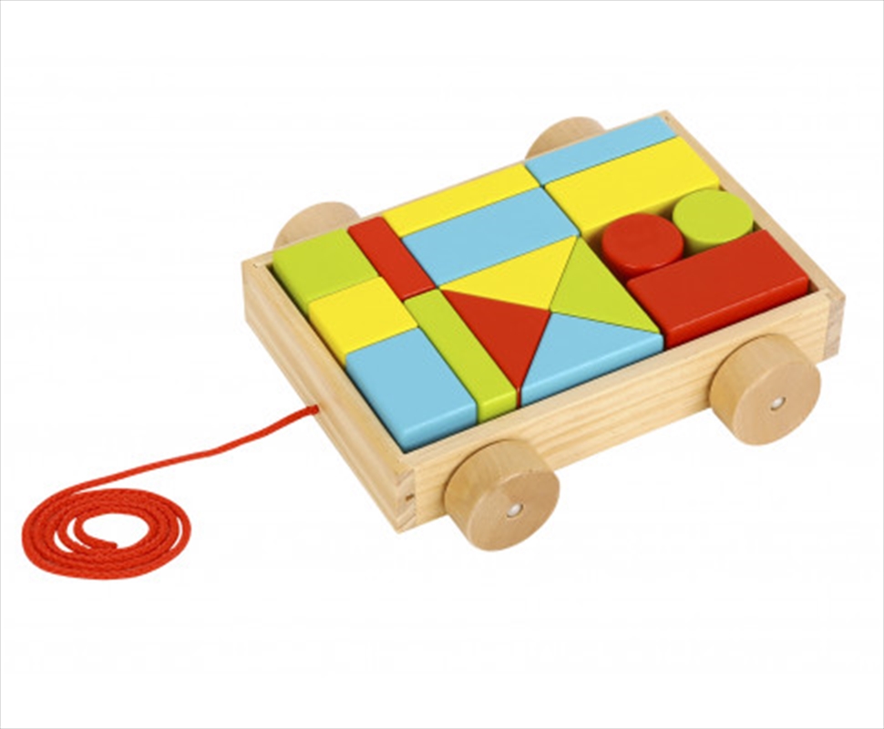 Buy Pull Along Cart With Blocks Online | Sanity