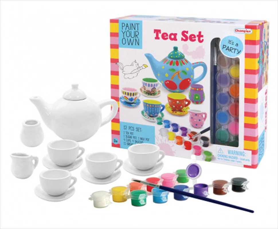 Buy Tea Set Craft Kit Online | Sanity